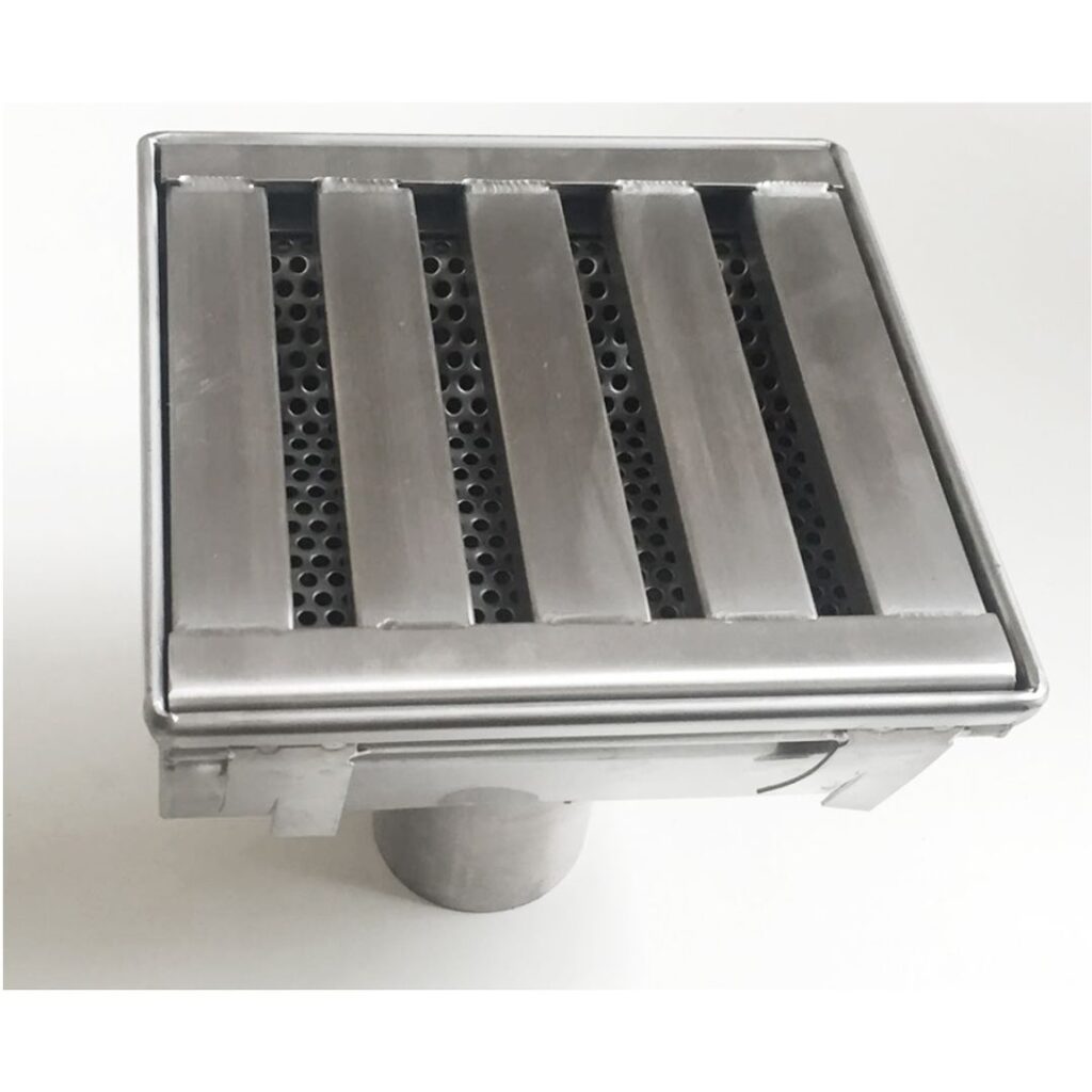 Acqua Design - Ralo industrial quadrado – para restaurantes, mercados e ...